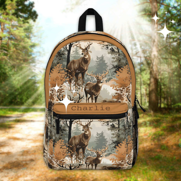 Hunting Deer Camouflage Backpack | Amazing Faith Designs