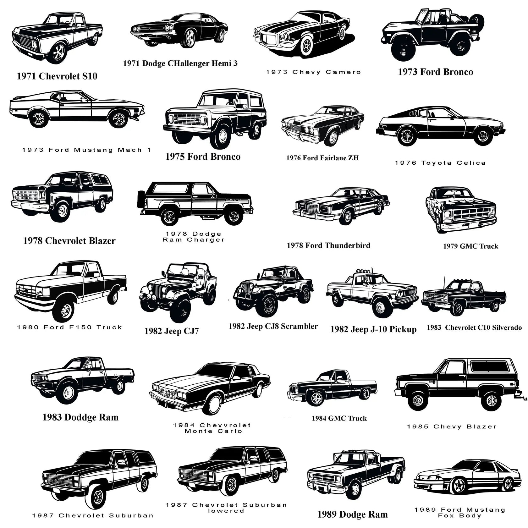 Classic Car Personalized Metal Sign | Garage Sign | Amazing Faith Designs