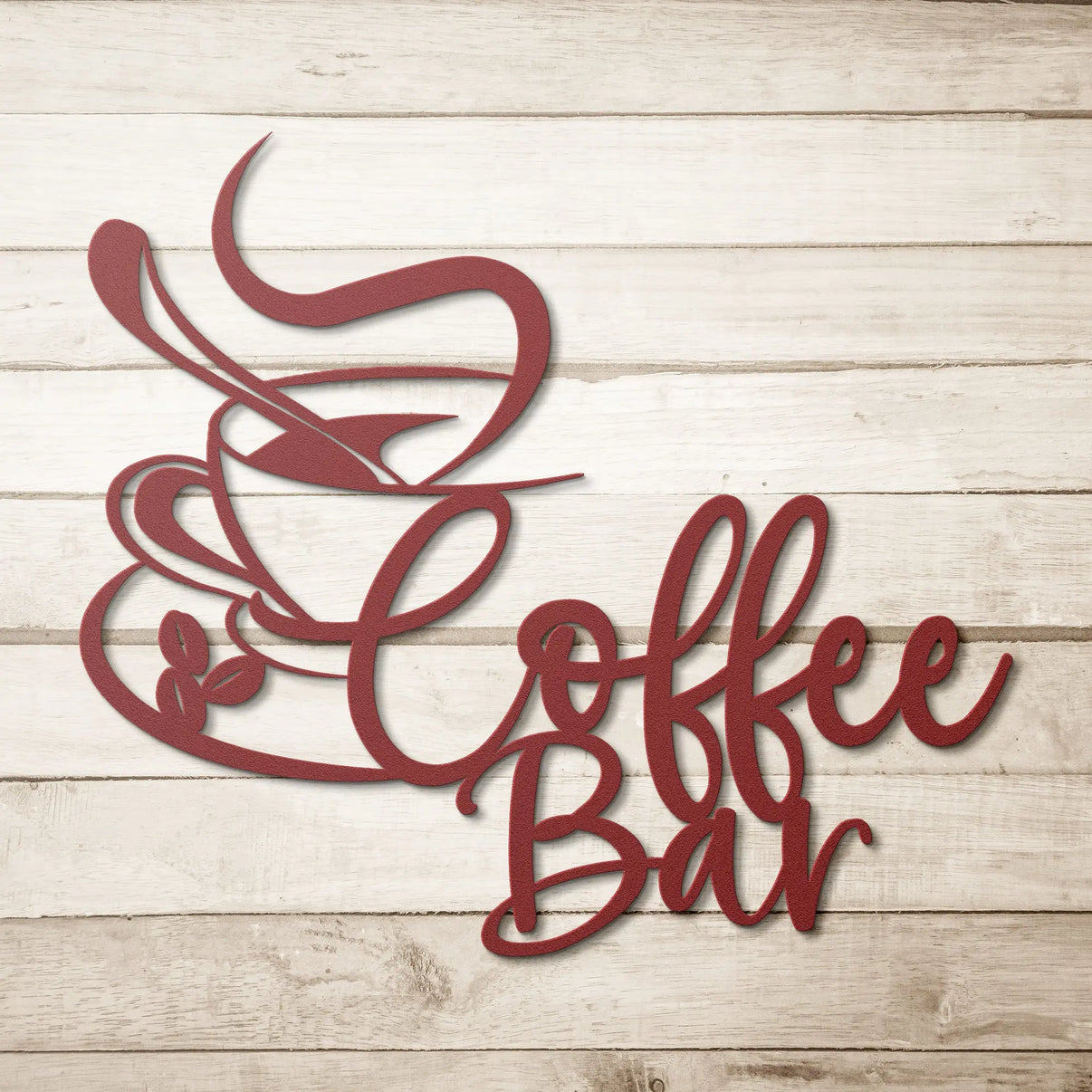 Coffee Bar Metal Sign | Amazing Faith Designs